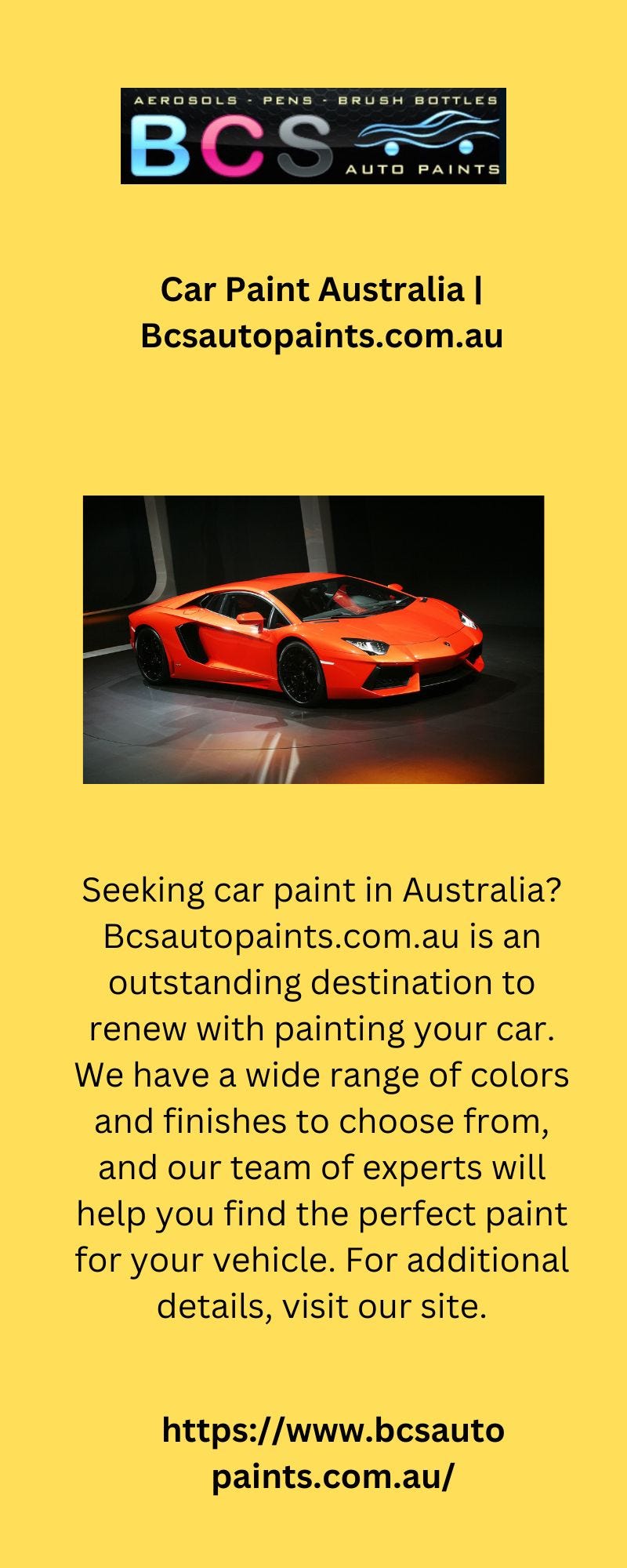 Car Paint Australia | Bcsautopaints.com.au - Bcautopaint - Medium
