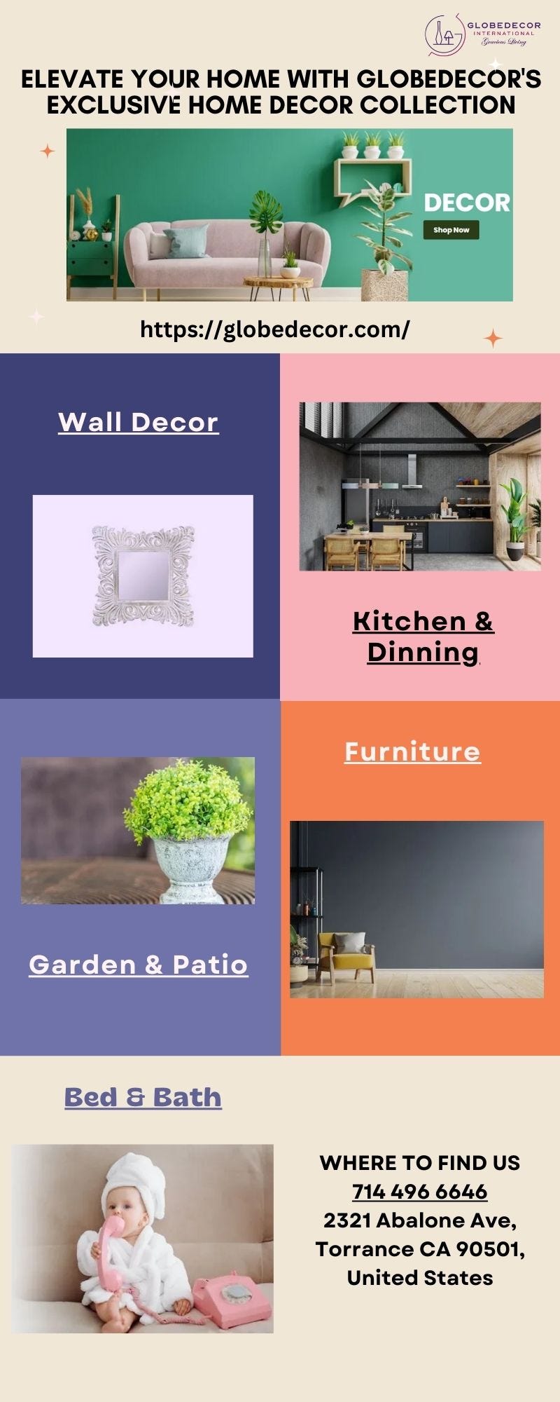 Explore the Latest Home Decor collection at Globedecor - Shawn Gregory ...