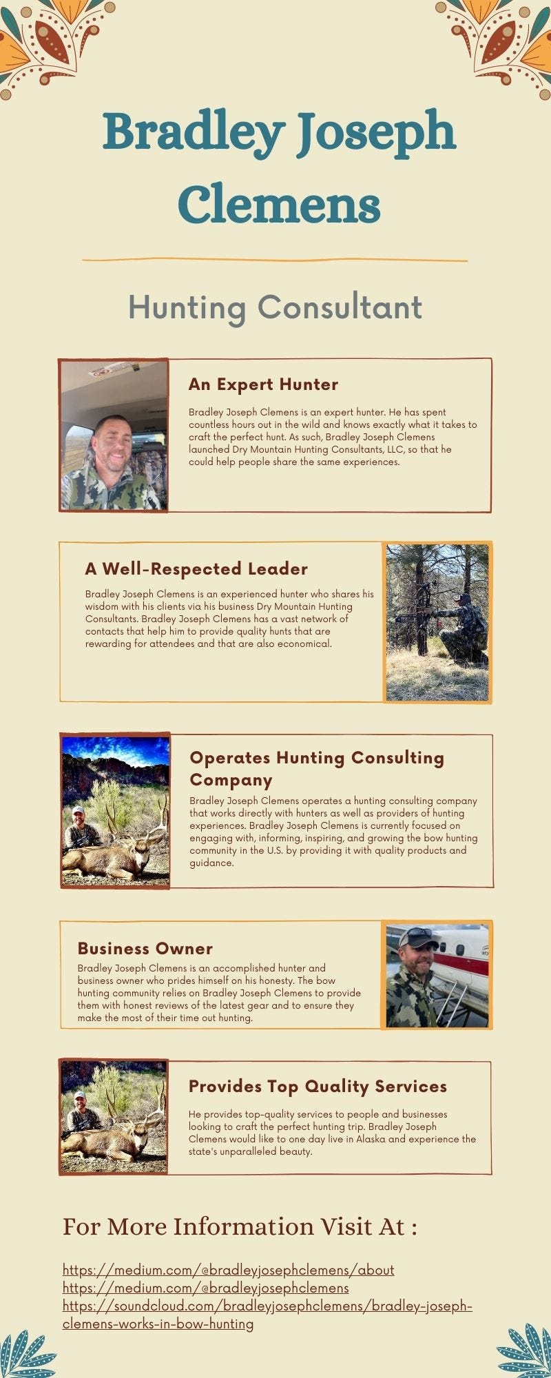 Bradley Joseph Clemens — Hunting Consultant - Bradley Joseph Clemens ...