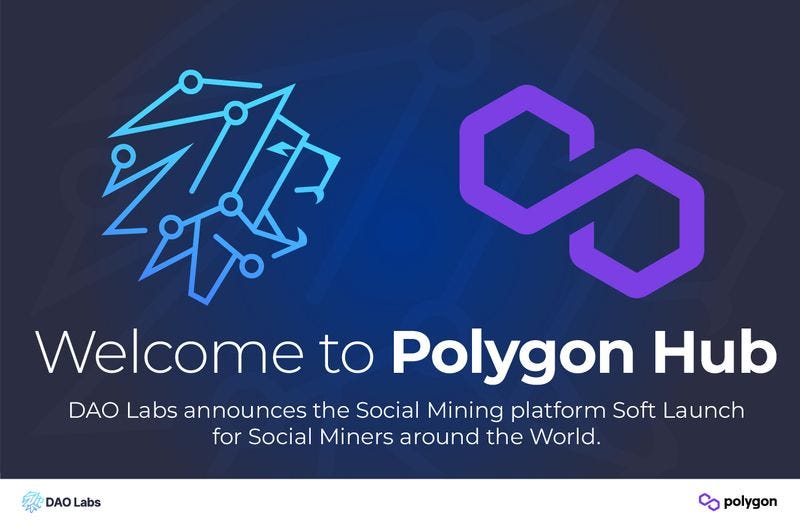 DAO Labs mengumumkan Peluncuran Awal Polygon Hub | by X-RAY | DAO Labs ... DAO Labs mengumumkan Peluncuran Awal Polygon Hub | by X-RAY | DAO Labs ...