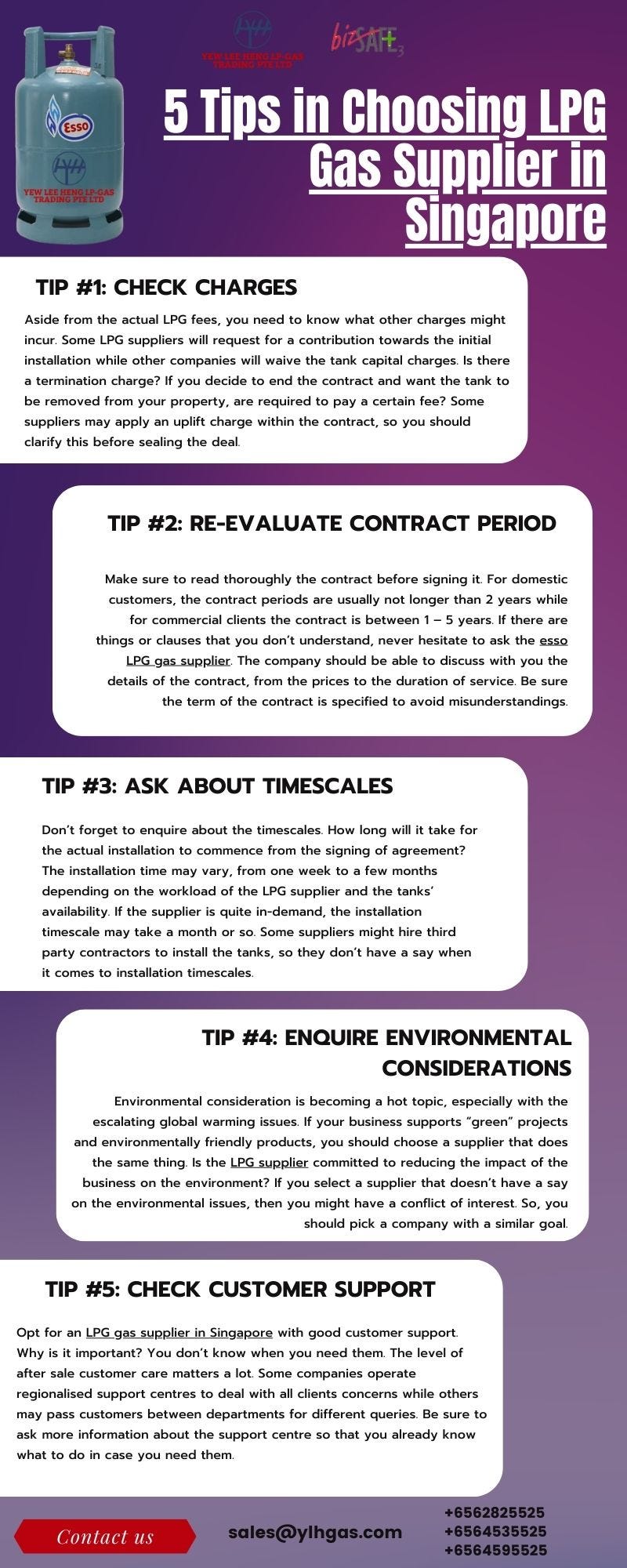 5 Tips in Choosing an LPG Gas Supplier in Singapore | Yew Lee Heng - Shivani - Medium