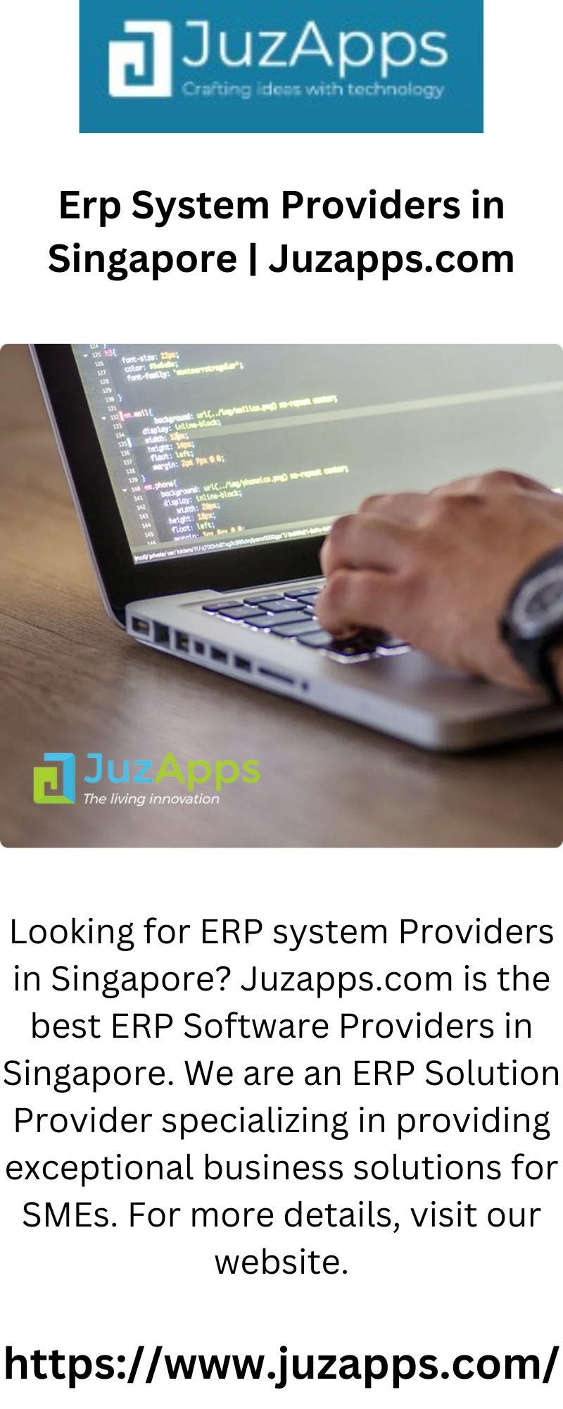 Erp System Providers in Singapore | Juzapps.com - Juzappspreltd - Medium