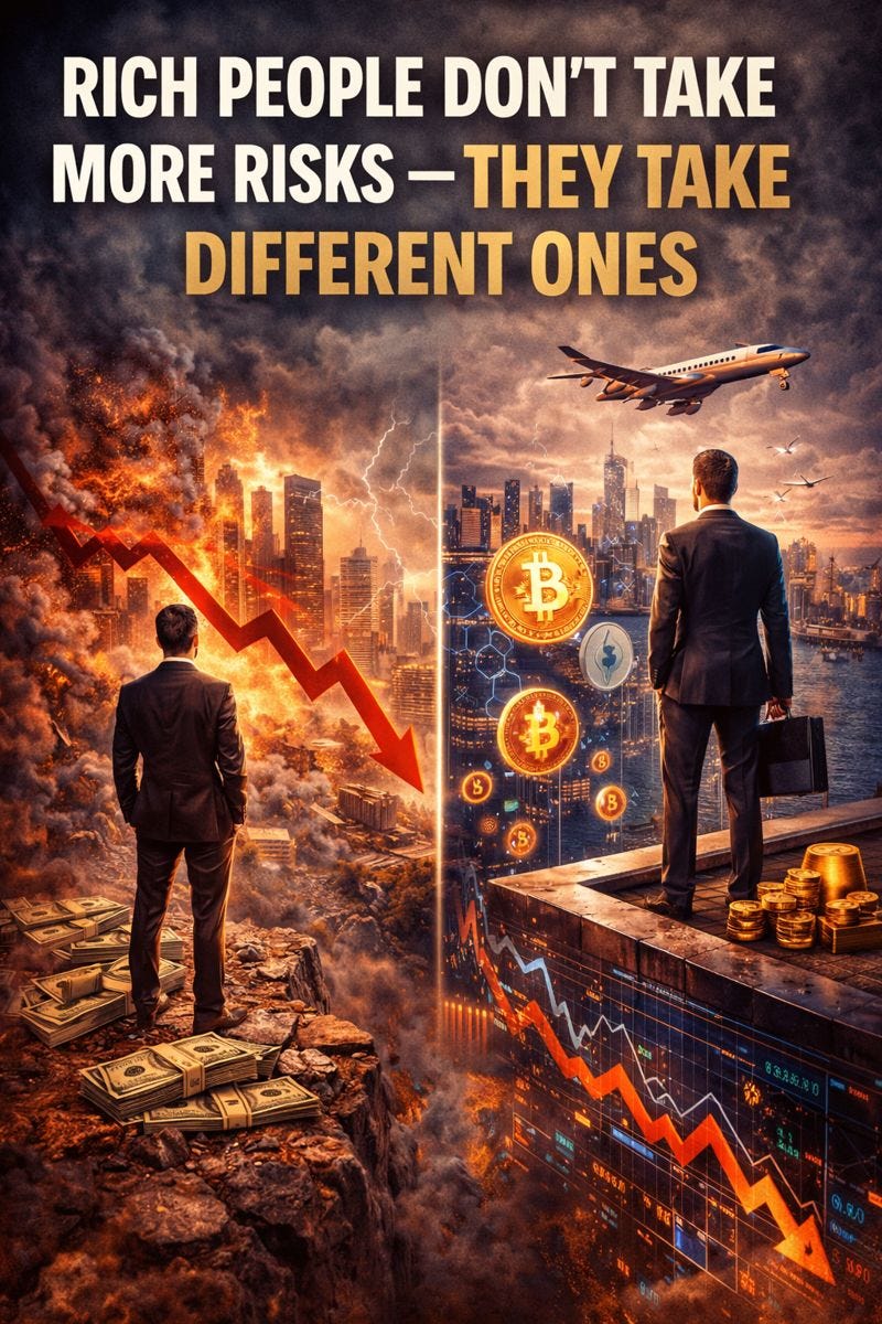 Rich People Don’t Take More Risks — They Take Different Ones | by M ...