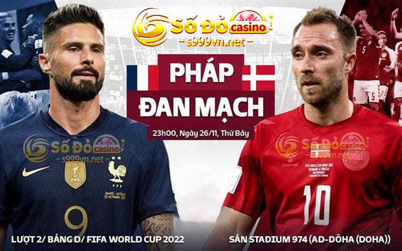 🏆Cập Nhật Lịch Thi Đấu world cup 2022 Pháp vs Đan Mạch🏆 - S999 - Medium