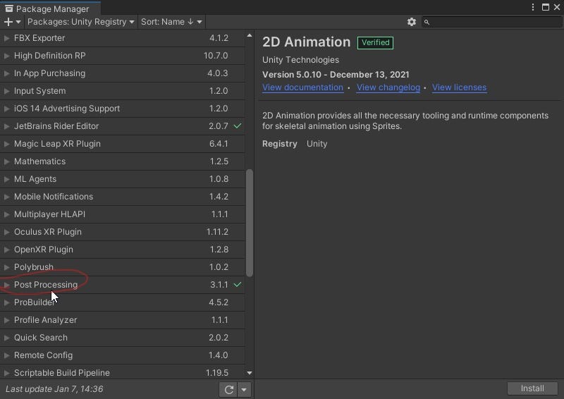 How to Use Post Processing in Unity - Nick Stano - Medium