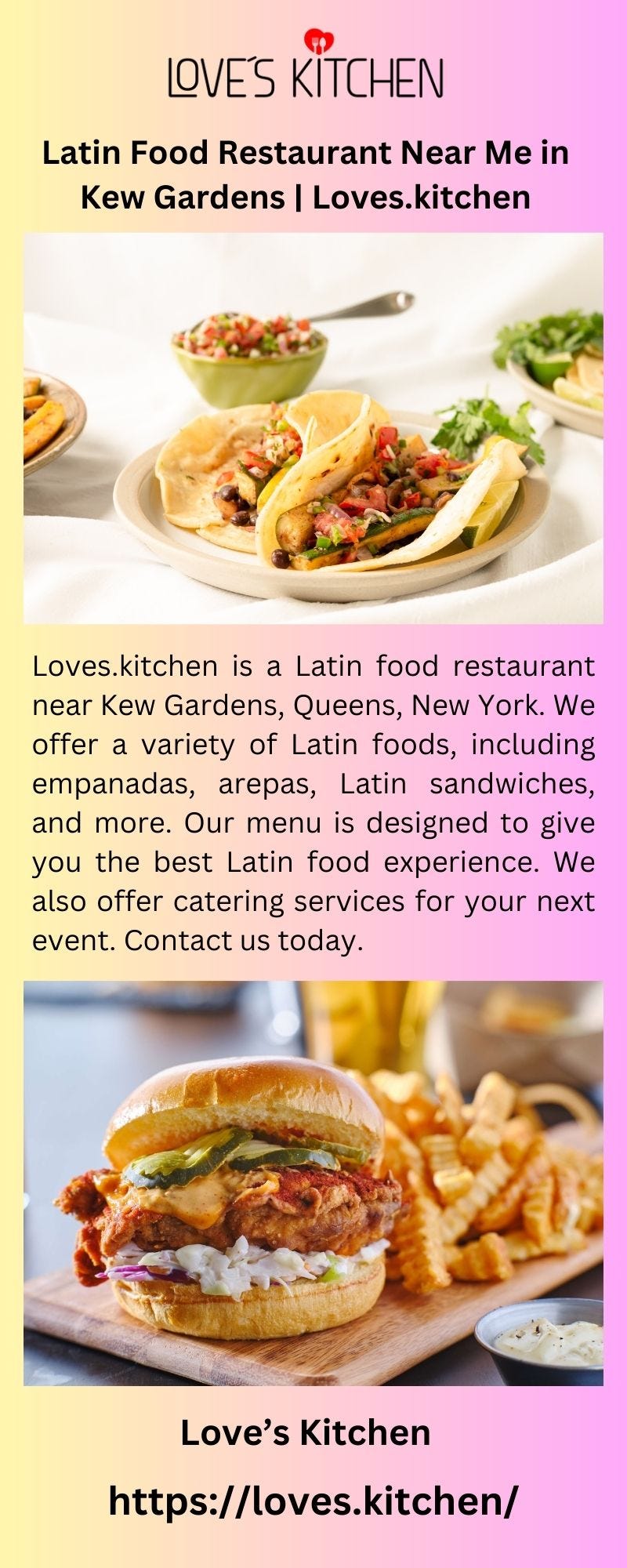 Latin Food Restaurant Near Me In Kew Gardens Loves kitchen Latin Food Restaurant Near Me In Kew Gardens Loves kitchen