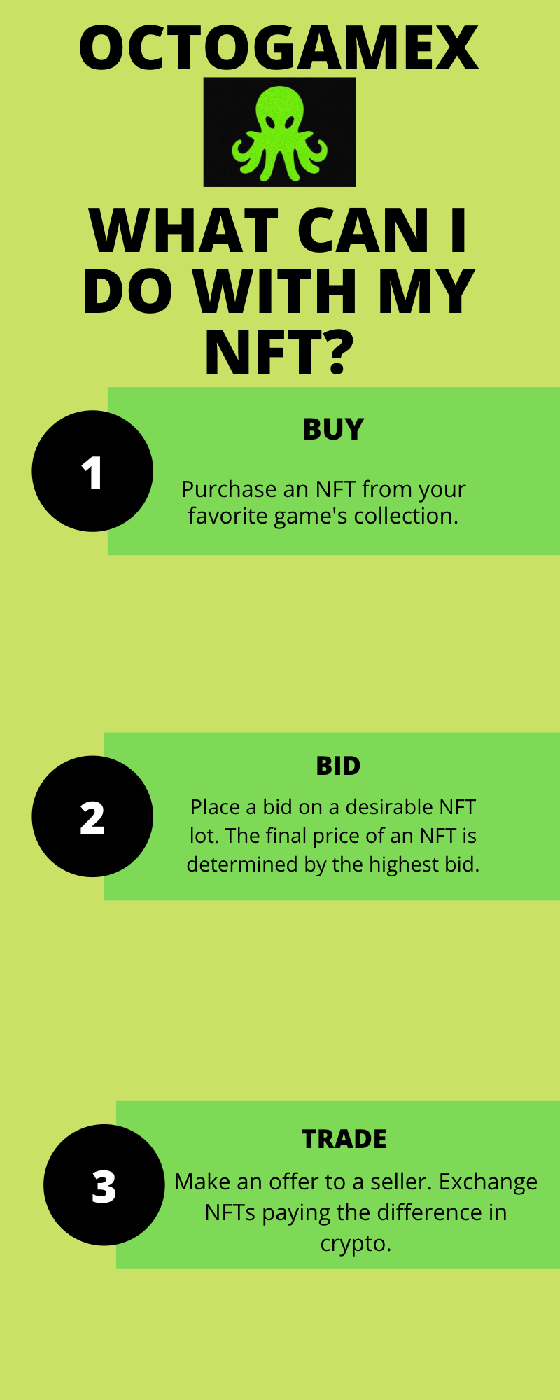 OCTOGAMEX - NFT Trading Platform - Elena - Medium