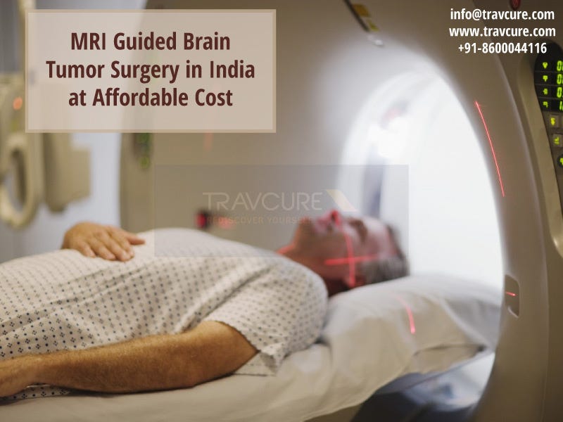 MRI Guided Brain Tumor Surgery. An MRI (magnetic resonance imaging ...