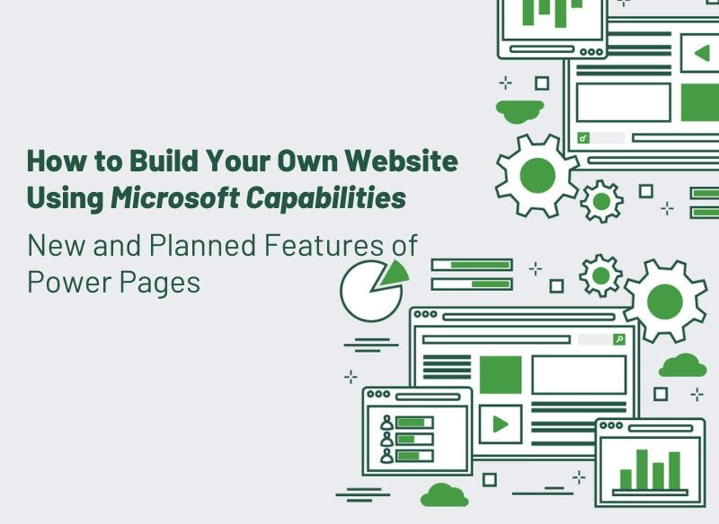 How to Build Your Own Website Using Microsoft Capabilities | New and ...