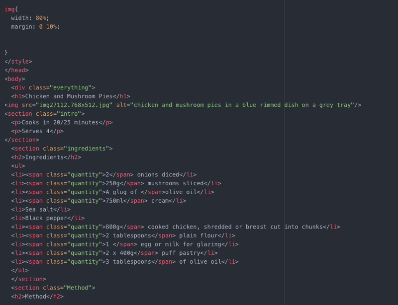 Creating a Web Page with HTML (Part One: Creating Sections) | by Olivia ...