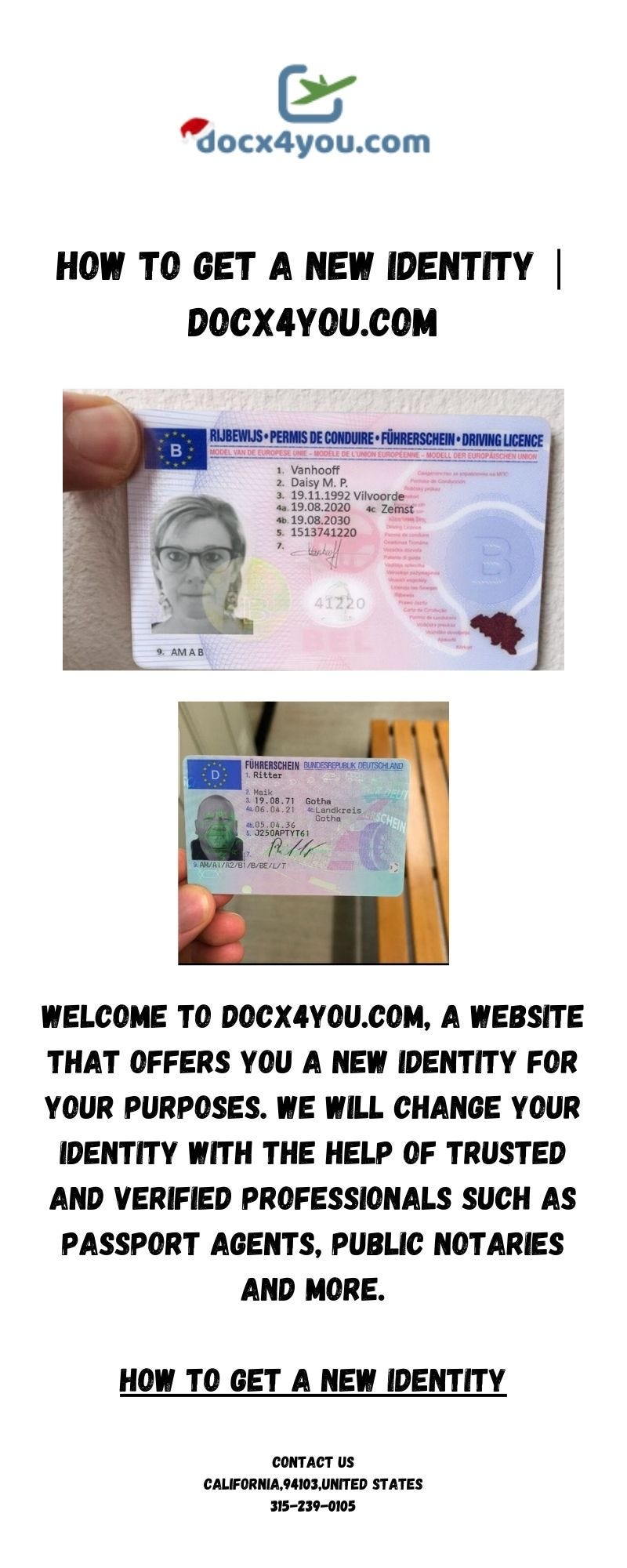 How to Get a New Identity | Docx4you.com - Docx4 You - Medium