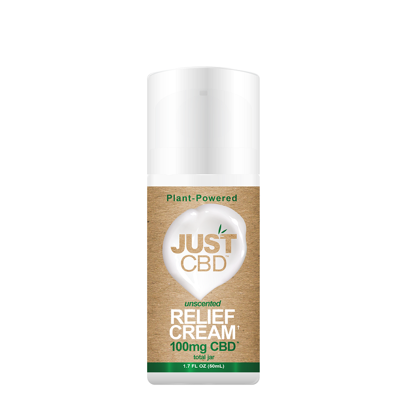 CBD feel-good cream with airless pump - JUST CBD - Medium