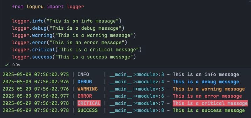 Log Like a Legend: Power Up FastAPI with Loguru for Real-World Logging ...