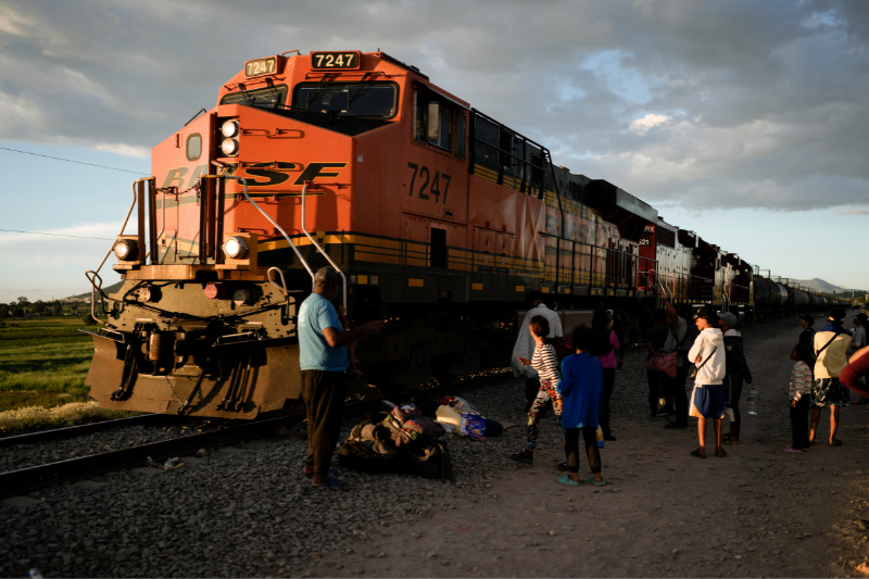 Mexico Implements Checkpoints to Prevent Migrants from Freight Train ...
