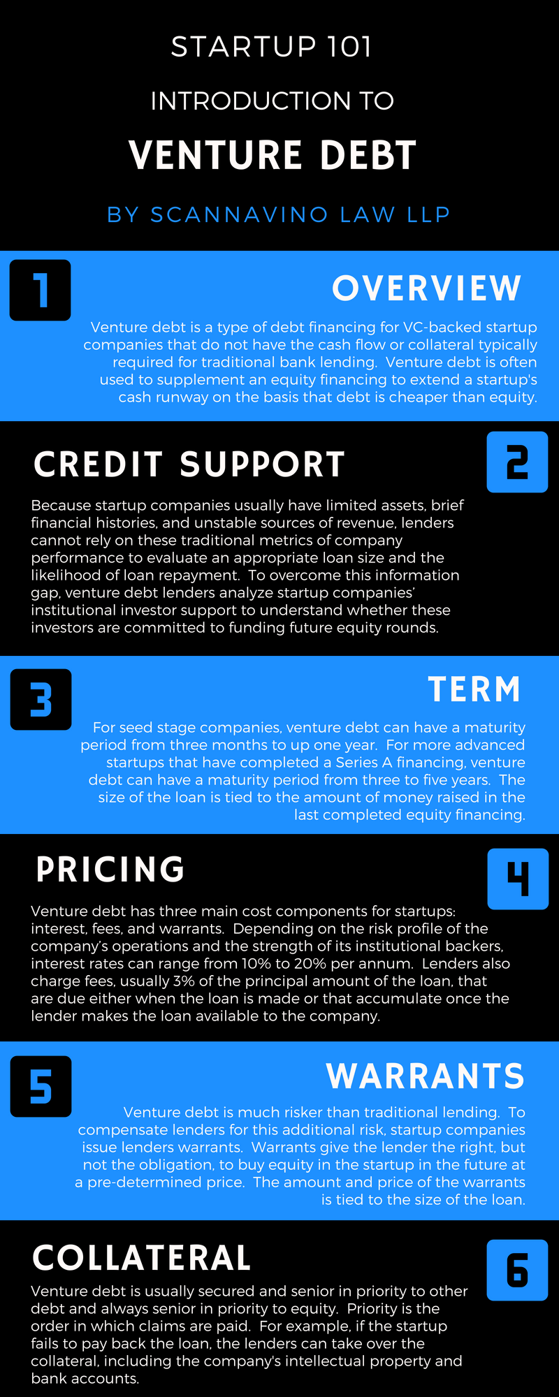 Introduction to Venture Debt. Scannavino Law LLP is a boutique law ...