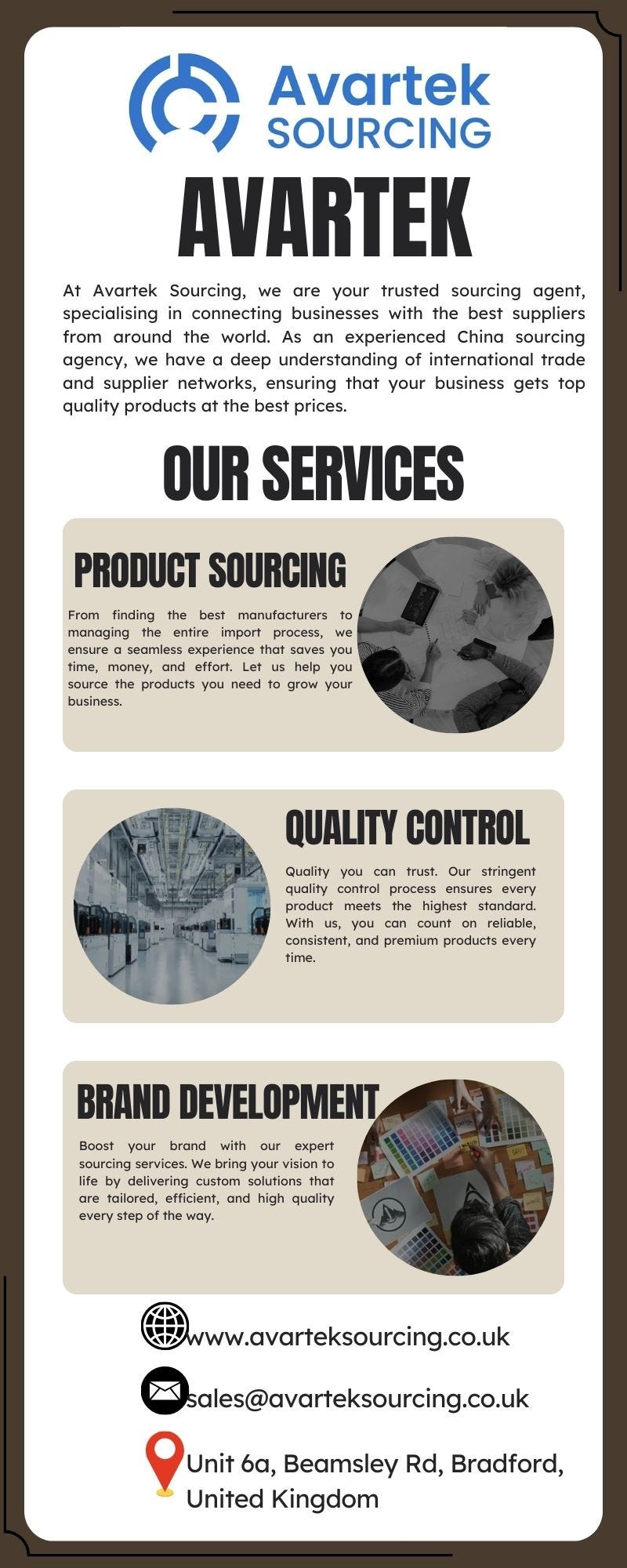 Best Sourcing Agency in UK for Global Procurement - Avartek - Medium
