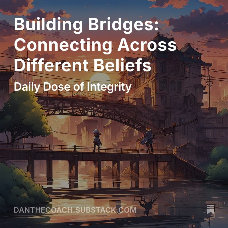 Building Bridges: Connecting Across Different Beliefs | by Daniel Munro ...