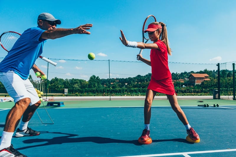 A Guideline for Tennis Coaching. Every coach meets a large number of ...