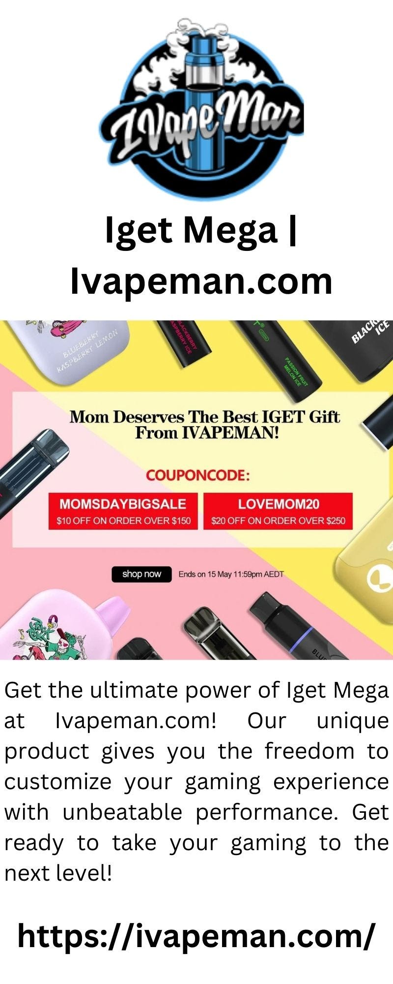 Iget Mega | Ivapeman.com - Ivapeman - Medium