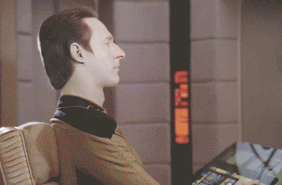 Star Trek Data Animated Gif