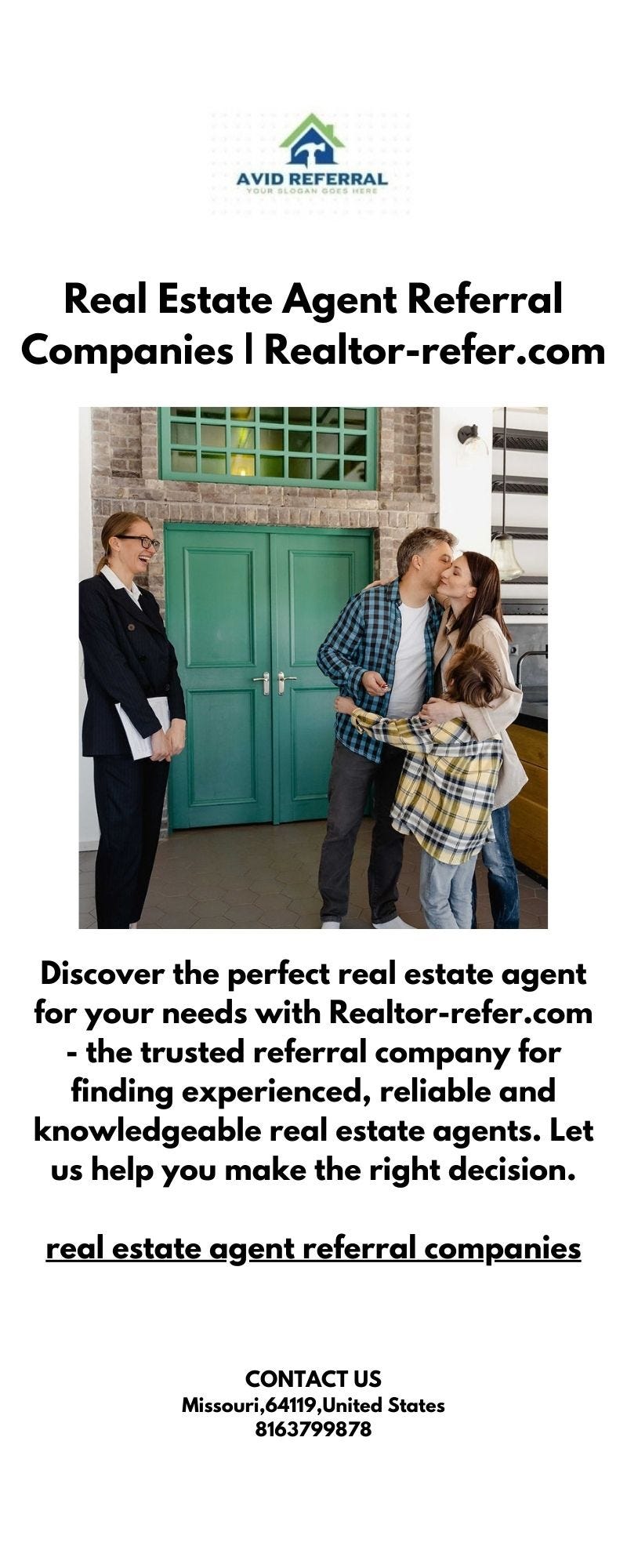 Real Estate Agent Referral Companies | Realtor-refer.com - Avidreferral ...