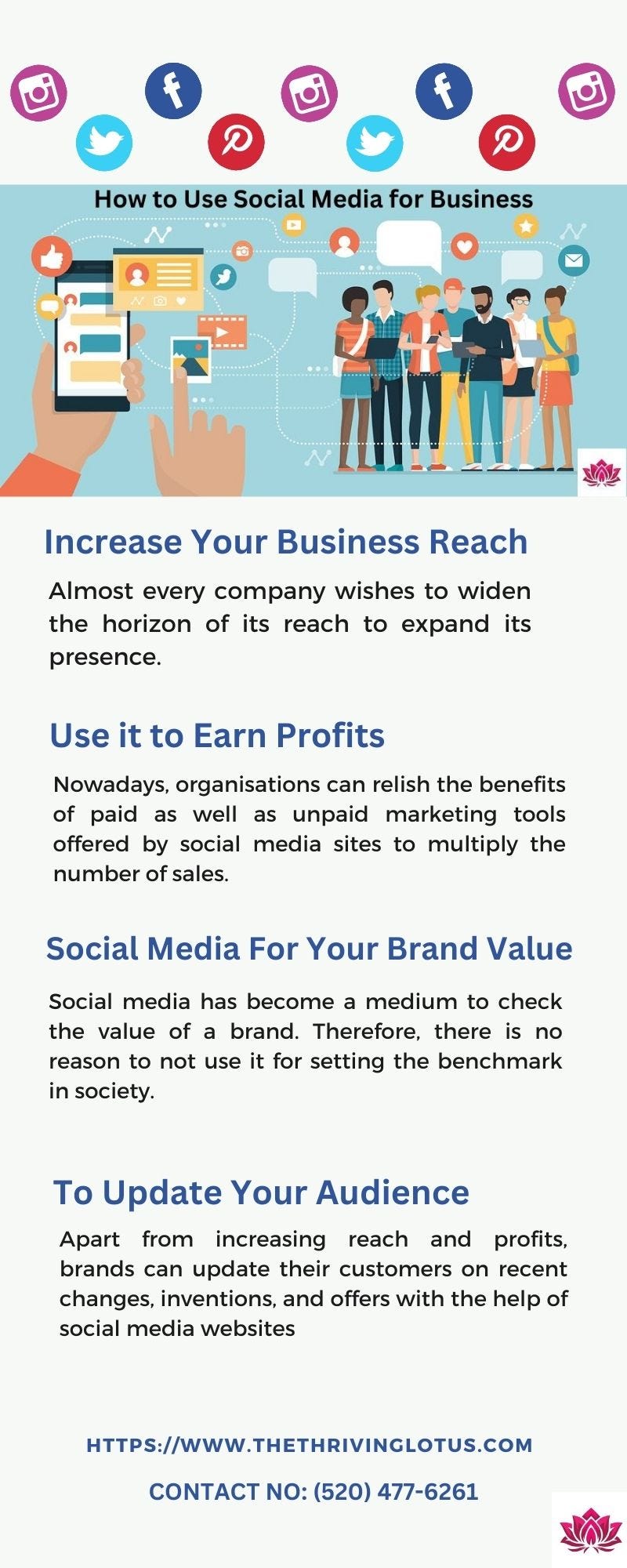 How to use social media for business - Thrivinglotus - Medium