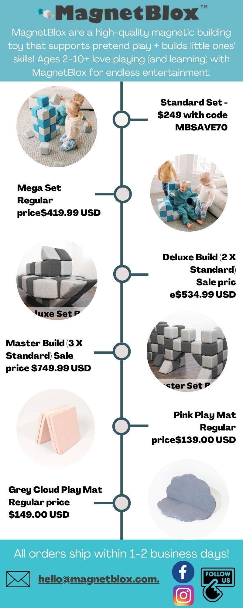 Cool Magnet Toys | MagnetBlox - MagnetBlox - Medium