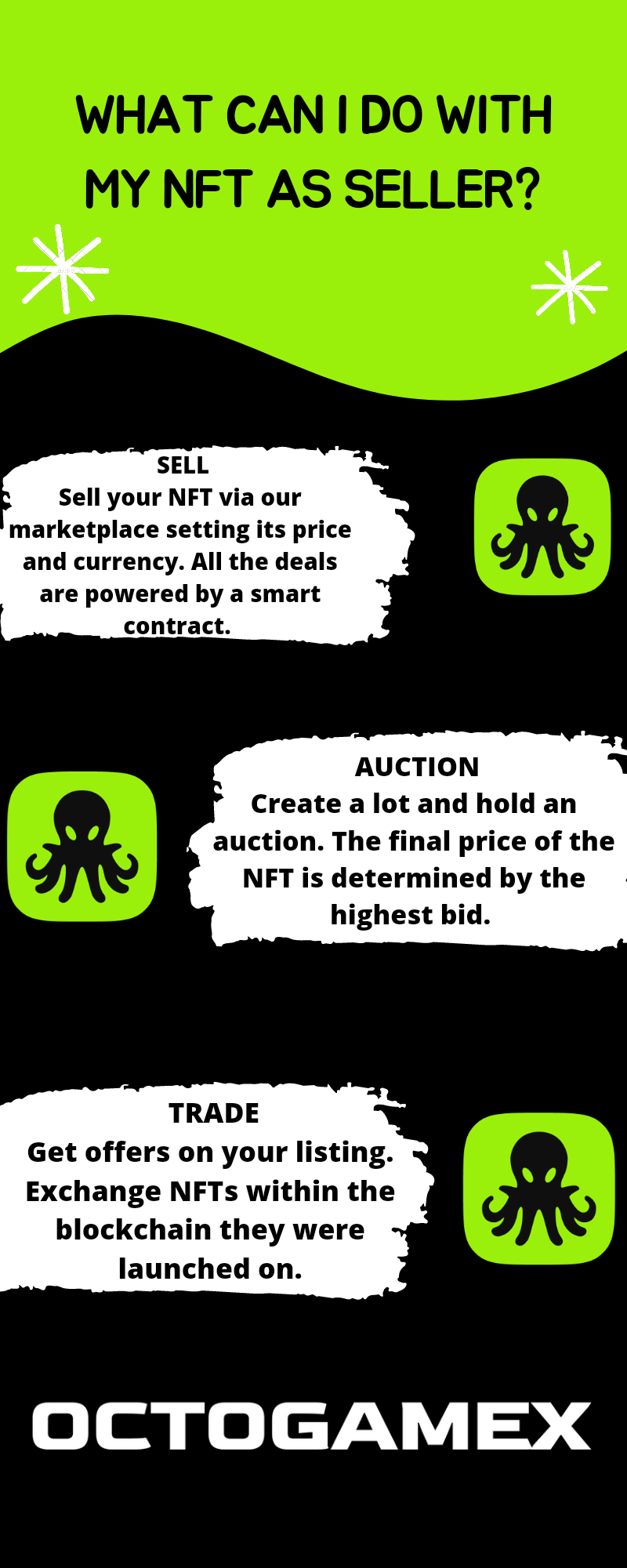 OCTOGAMEX - NFT Trading Platform #OctoGamex Octogamex instruction - Marinasavchyk - Medium