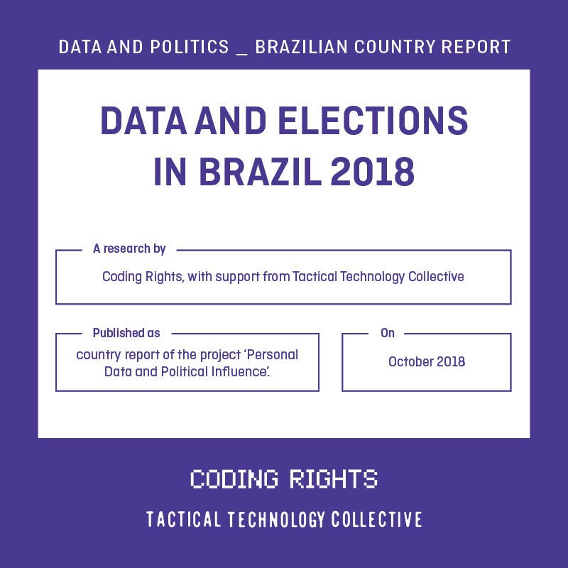 Data as a tool for political influence in the Brazilian elections | by ...