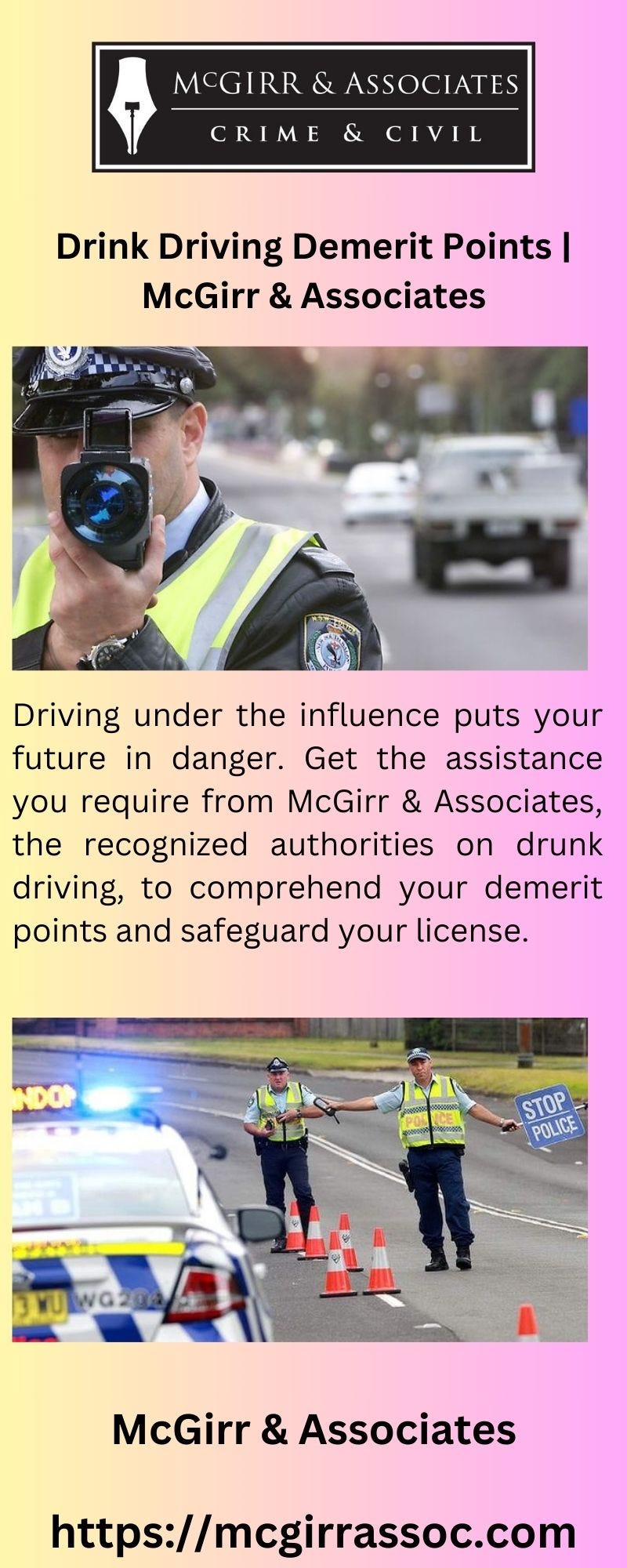Drink Driving Demerit Points | McGirr & Associates - mcgirrassoc - Medium