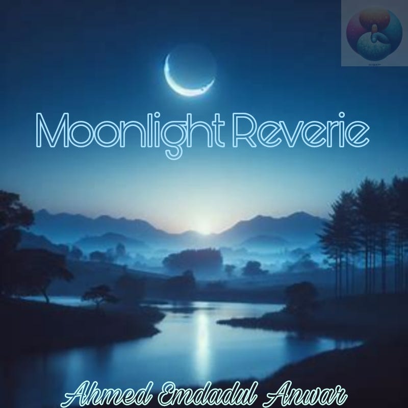 🌐☮️ #Poetry #Moonlight #Reverie ⬜ Moonlit Reverie, A Glow To The Dawn ...