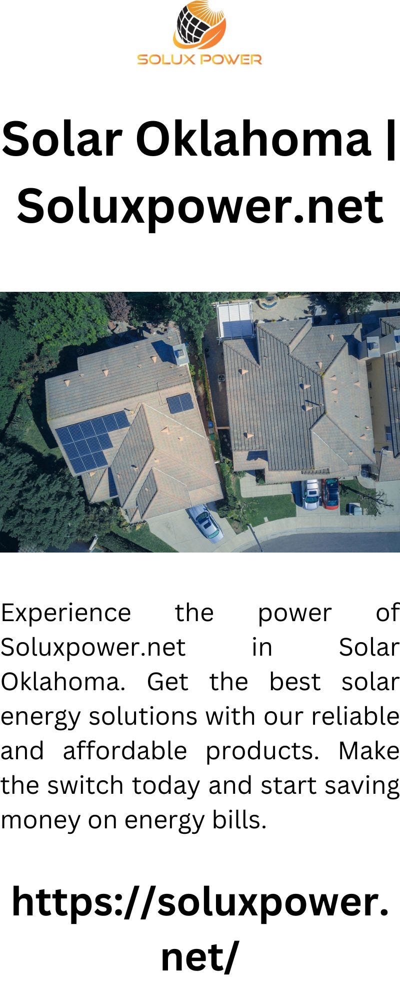 Solar Oklahoma | Soluxpower.net - Soluxpower - Medium