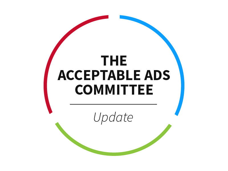 First update! New committee member announcements and ongoing user ...