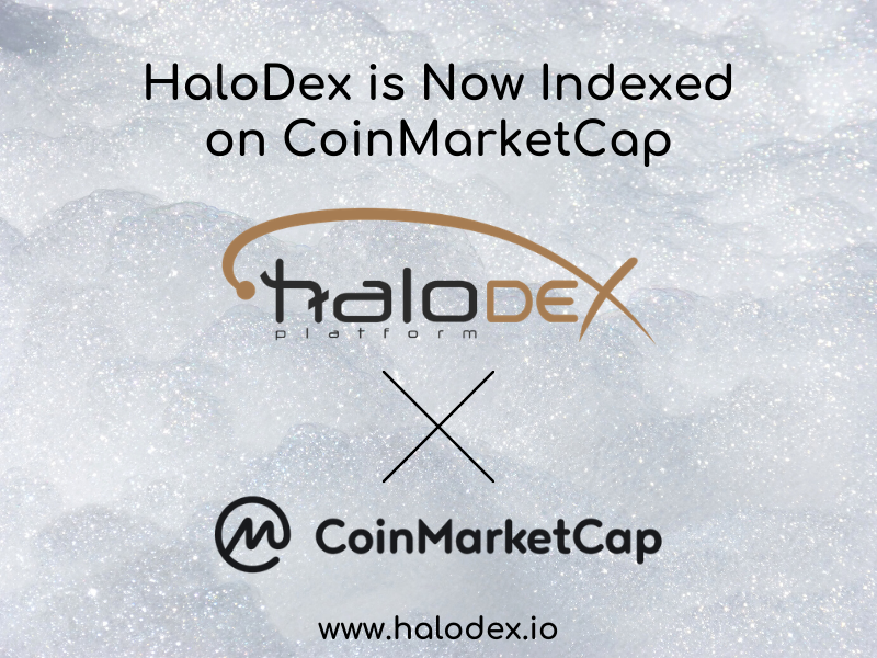 HaloDeX Exchange Is Now Listed On CoinMarketCap! | by Alex Igpit | Medium