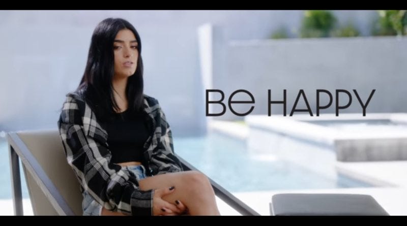 Be Happy Lyrics by Dixie D’Amelio | by Infinity World | Medium