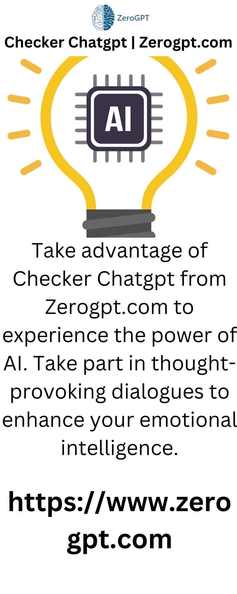 Checker Chatgpt | Zerogpt.com - Zerozpt - Medium