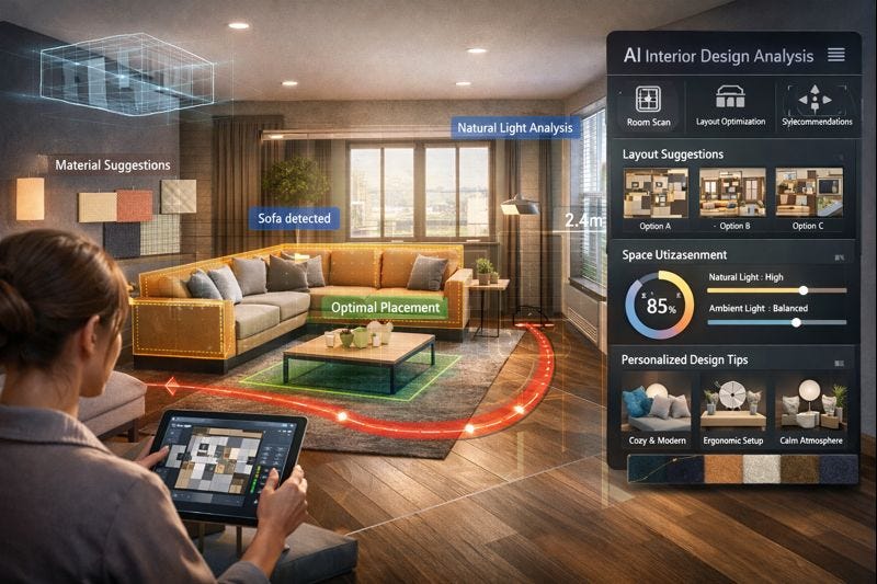 AI Interior Design App Capabilities for Interior Space Analysis | by ...