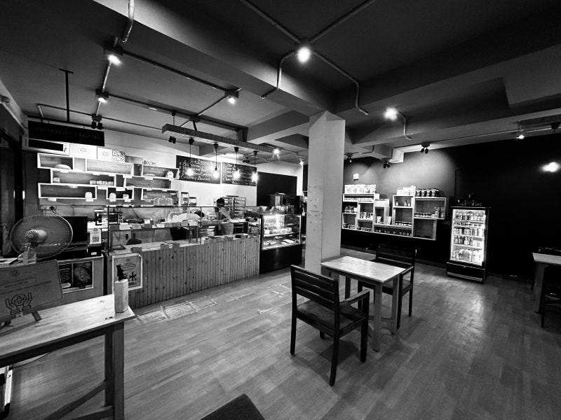 Baking Elegance: A Monochromatic Ode to Tranquility at the Old Madras ...