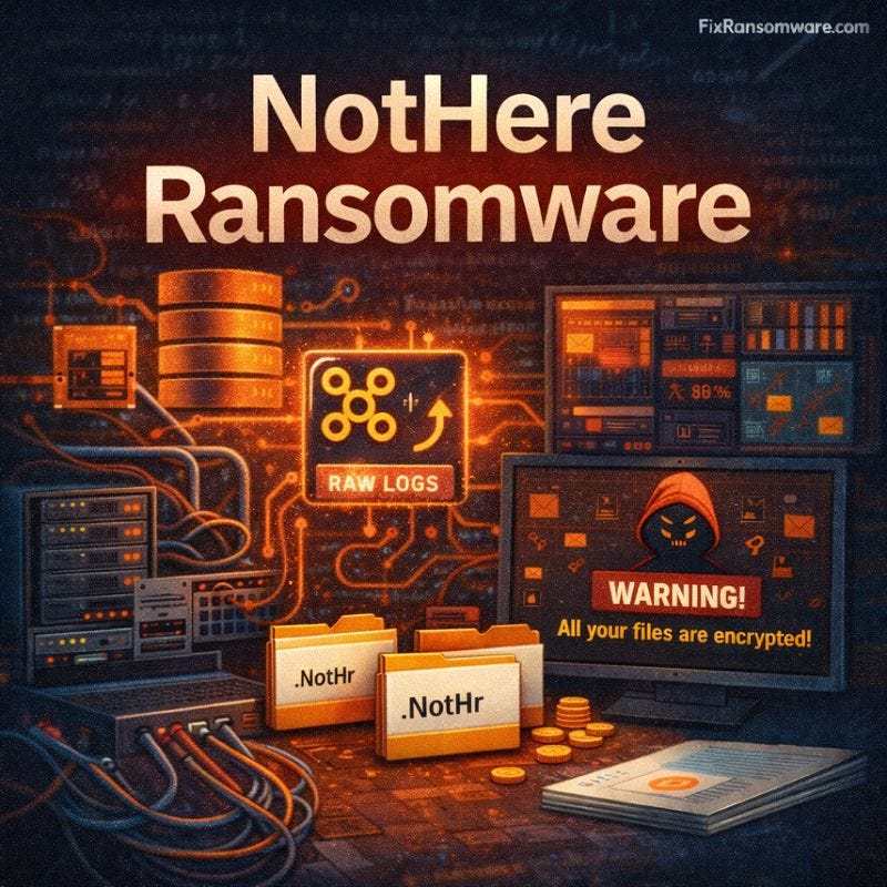 Building a security event lake for NotHere Ransomware: from raw logs to ...