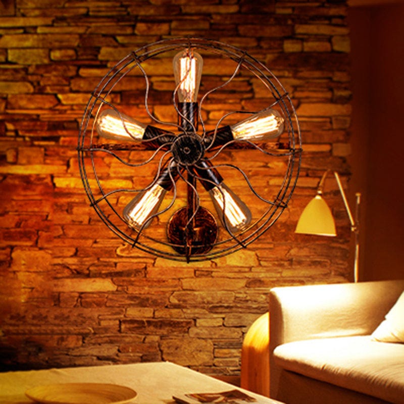Industrial Wall Lights - Luna Light Studios - Medium