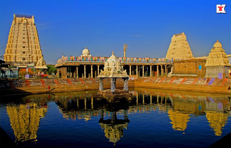 Pancha Boodha Stalam (Shiva Temples) Representing the 5 Elements of ...