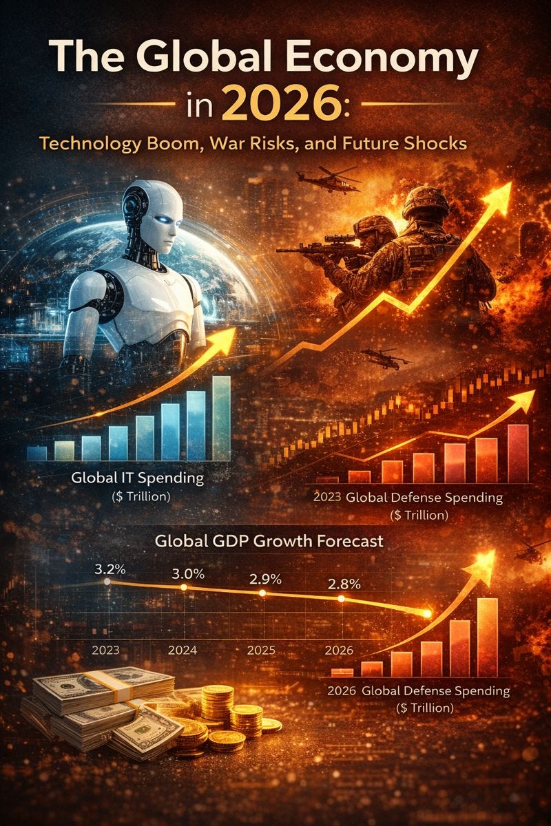 The Global Economy in 2026: Technology Boom, War Risks, and Future ...
