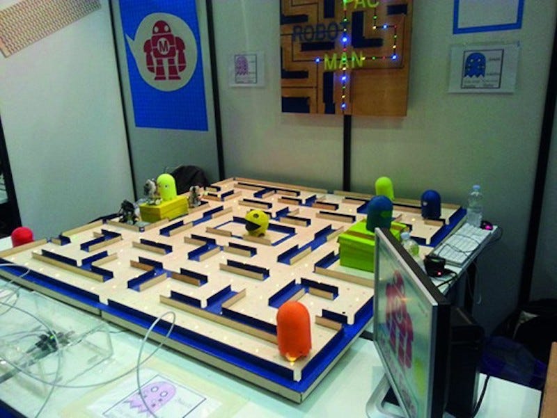 Bringing Pac-Man into the Real World with These Pellet-Munching Robots ...