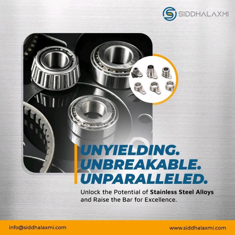 Stainless Steel Casting Alloys — Siddhalaxmi | by Siddhalaxmi | Mar, 2024 | Medium