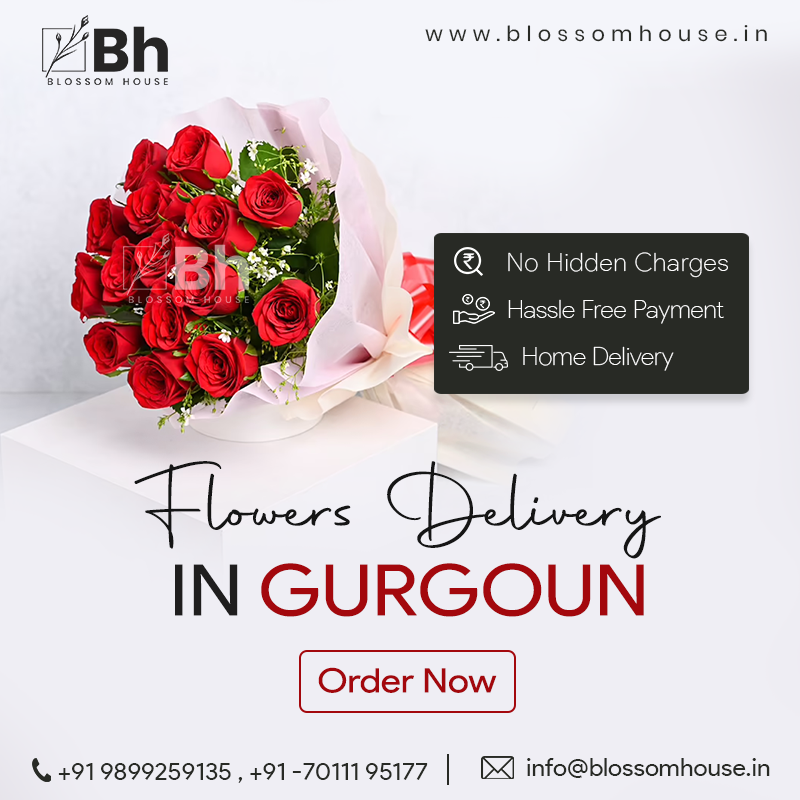 Flower Delivery Gurgaon - BLOSSOM HOUSE - Medium