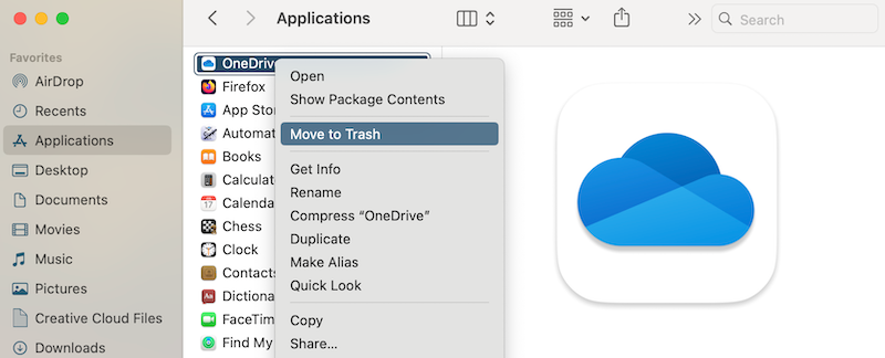 How to completely uninstall OneDrive on Mac, not deleting the files ...