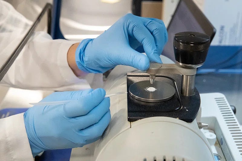 tablet testing laboratory - Margaret Walke - Medium