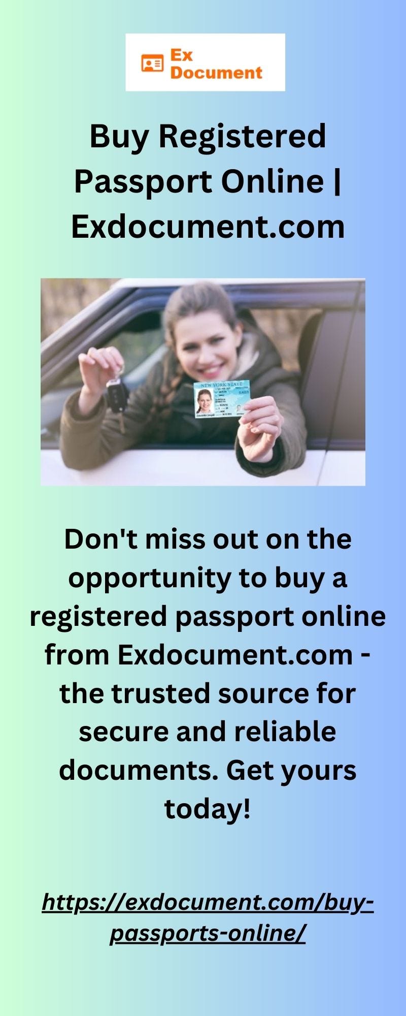 Buy Registered Passport Online | Exdocument.com - Ex Document - Medium