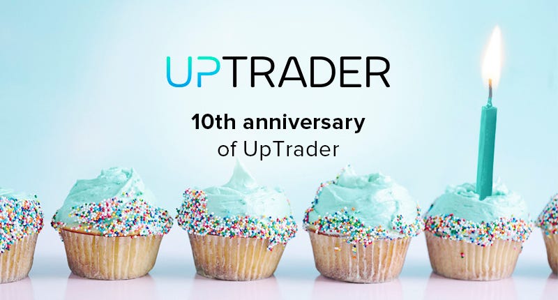 New slogan to celebrate the 10th anniversary of UpTrader | by UpTrader | UpTrader solutions | Medium