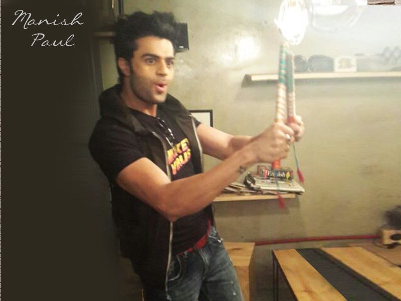 Manish Paul Shirtless